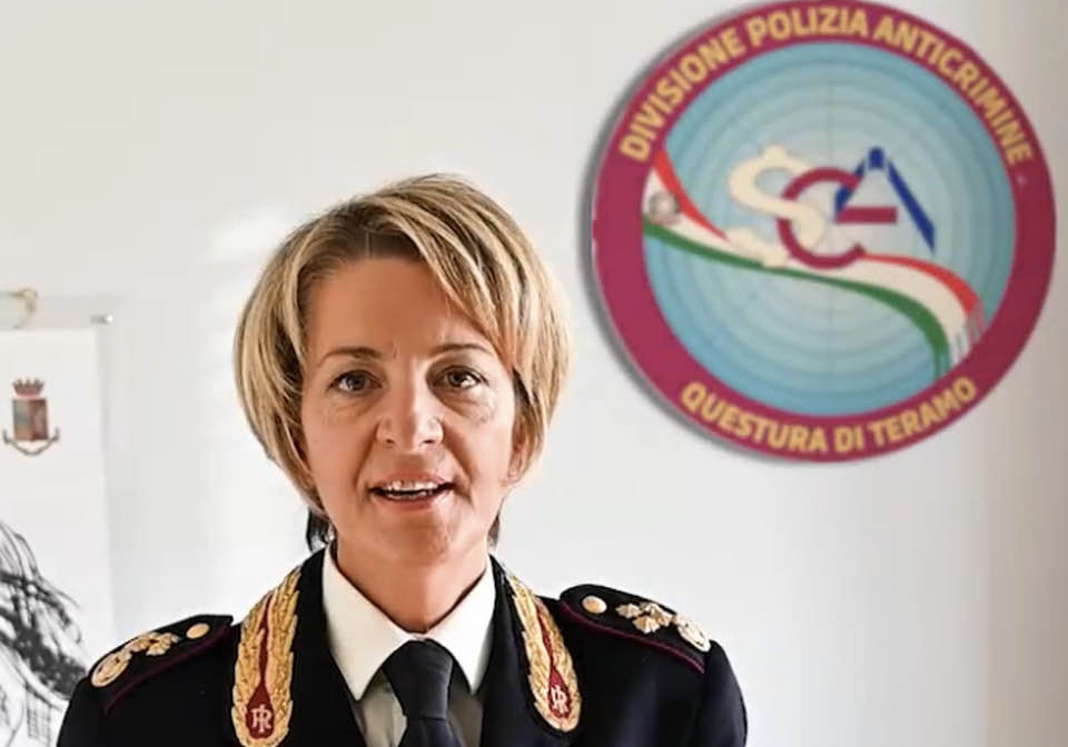 "Questo non è Amore”: la dirigente dell'Anticrimine Marinelli presta il ...