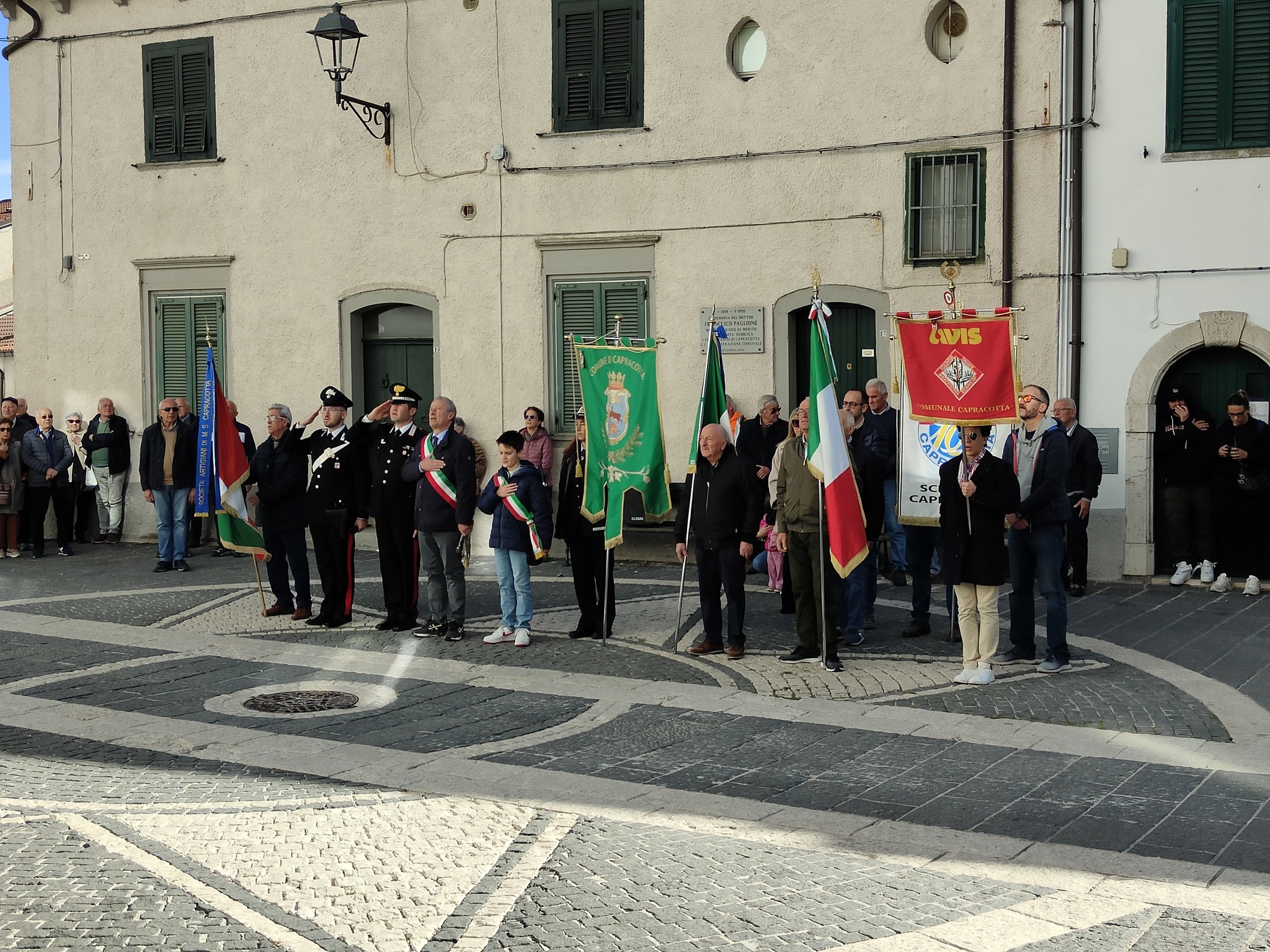 Festa delle Forze Armate, il sindaco Paglione: «La pace è nata dal ...