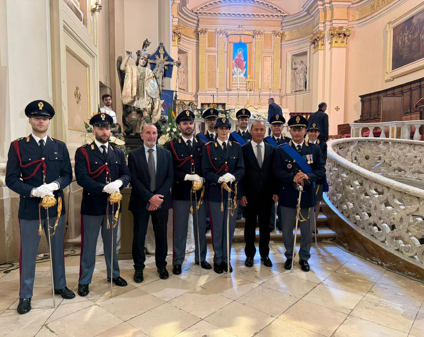 Questura di Chieti: monsignor Bruno Forte celebra il santo patrono San ...
